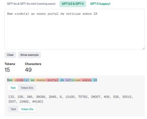 Tokens em Modelos de Linguagem (LLMs) e IA - FelipeCFerreira IANews